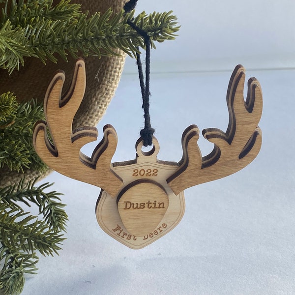 Hunting Christmas Ornaments - Etsy