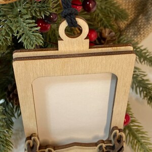 First Deer Personalized Photo Frame Ornament. Hunting for the First ...