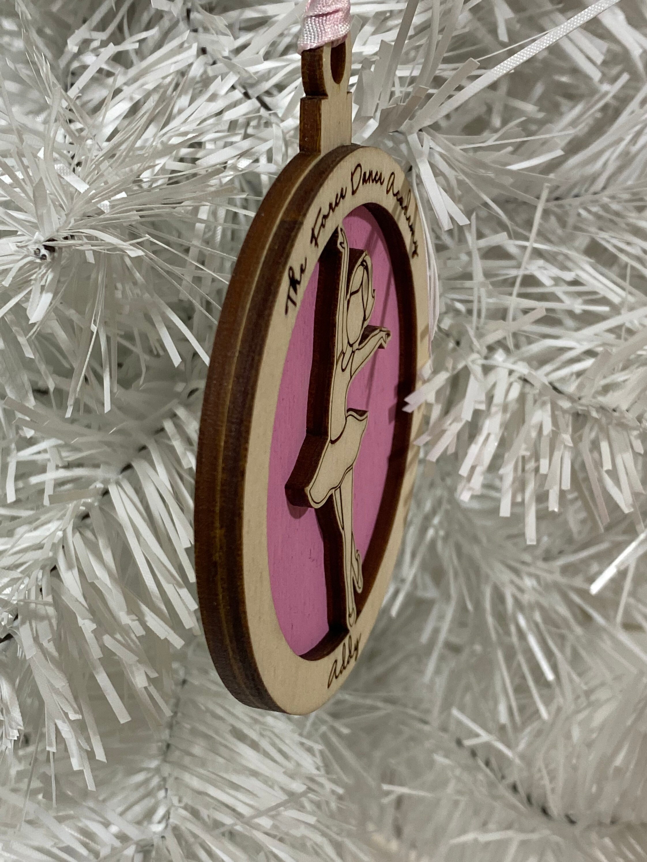 Unique Personalized Ballet Ornament, Custom Dance Team Gift, Ballerina ...