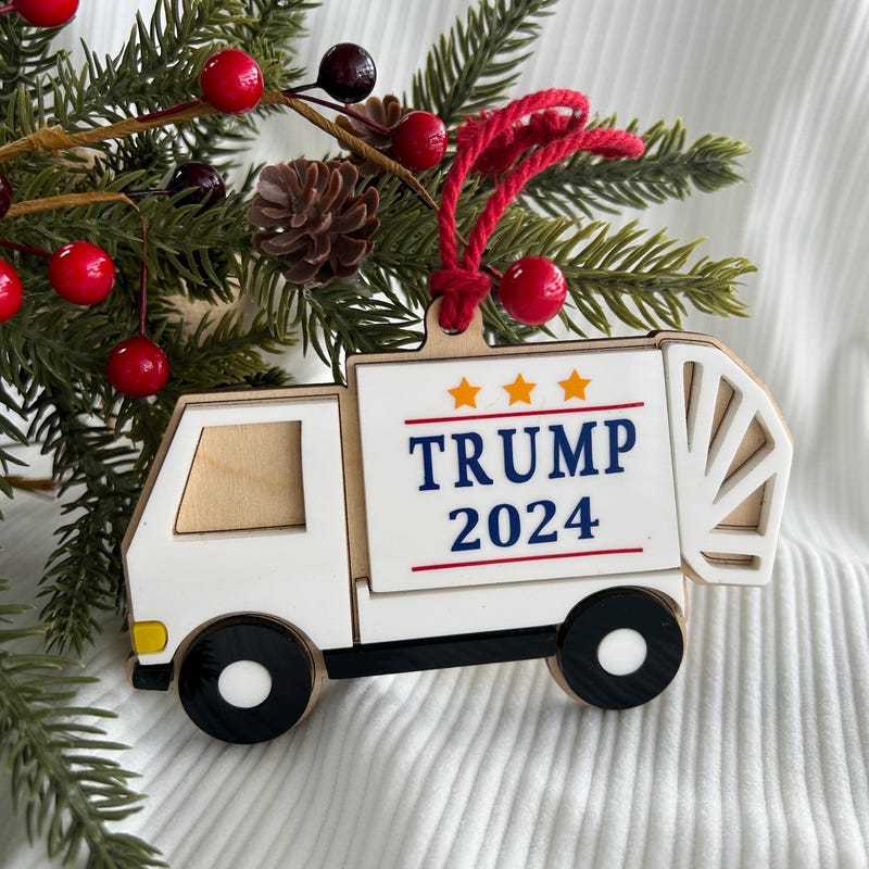 Trump Toy Truck - Etsy