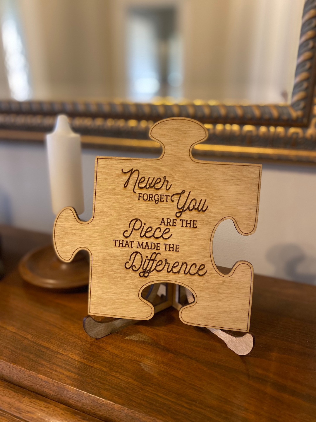 Custom Puzzle Piece Appreciation Gift for Boss or Coworker, Retirement ...