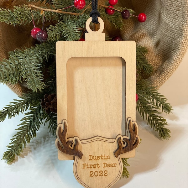 Deer Picture Frame - Etsy