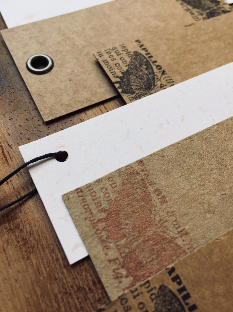 Labels, Personalized Labels, Scrapbook Album, Kraft Tags, Mini Tags ...
