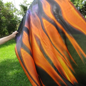 Worship Flag With Flex Rod Consuming Fire Praise and Worship Dance Flag ...