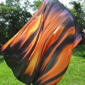 Worship Flag With Flex Rod Consuming Fire Praise and Worship Dance Flag ...