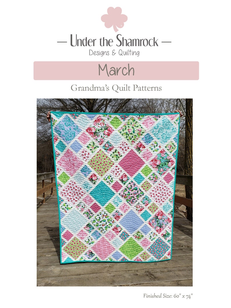 Grandma's Quilt Patterns - March - Etsy