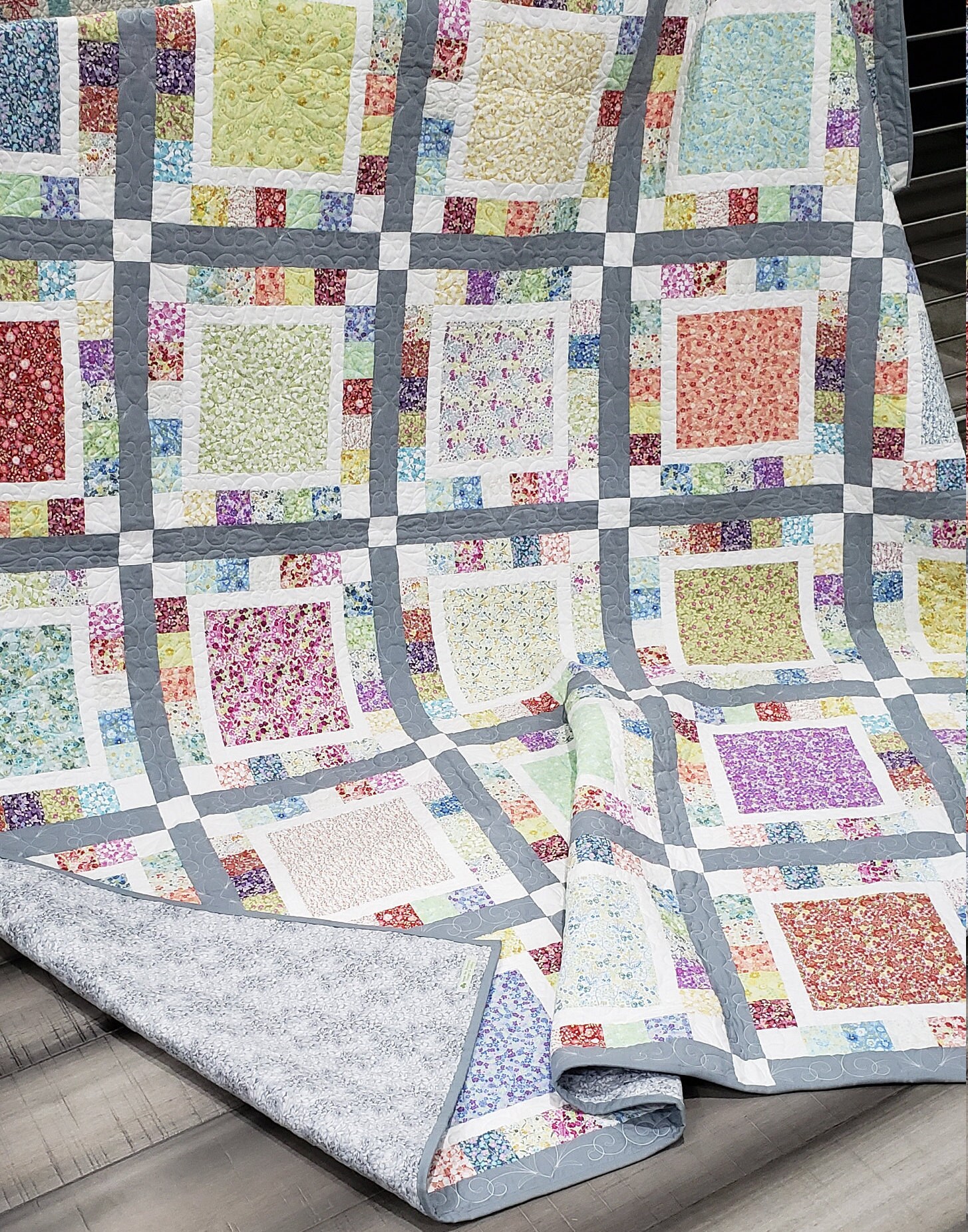 Grandma's Shadow Box Quilt Pattern - Etsy UK
