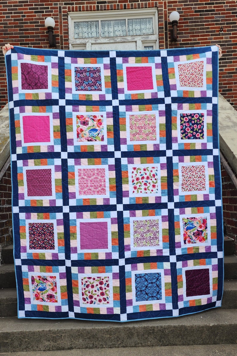 Grandma's Shadow Box Quilt Pattern - Etsy