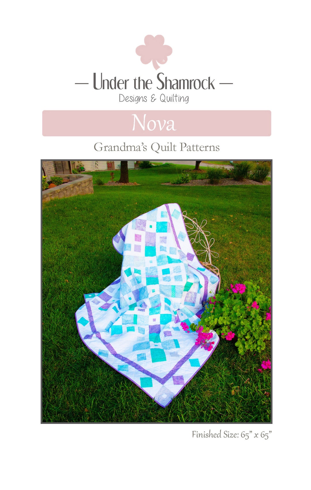 Grandma's Quilt Patterns - Nova | Throw Size - Etsy