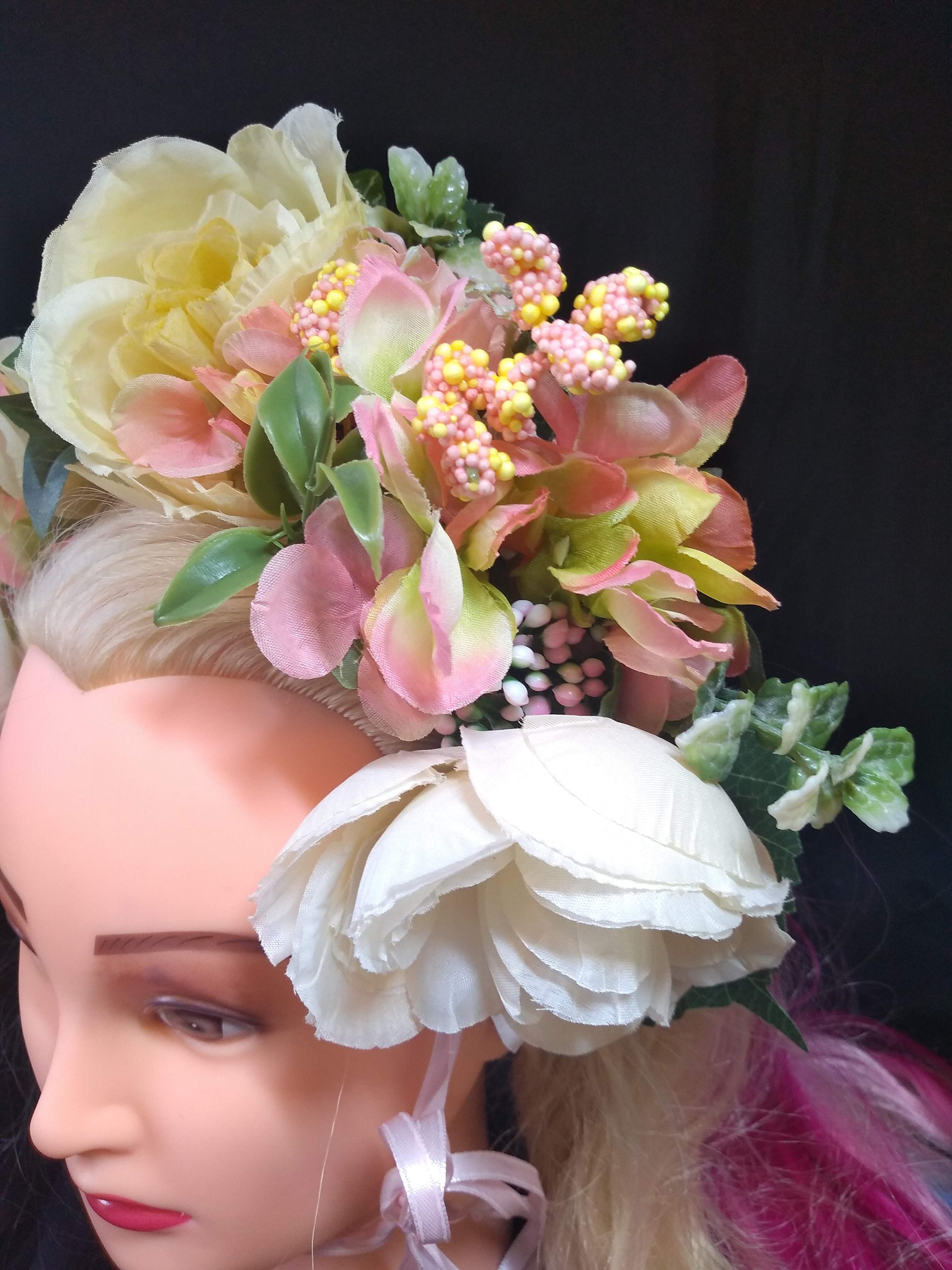 May Queen Spring Flower Crown Festival Wedding Bridal Wreath Adult ...