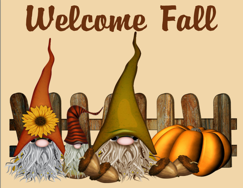 Welcome Fall Pumpkin Gnome Metal Wreath Sign, 7x9 Fall Wreath Sign - Etsy