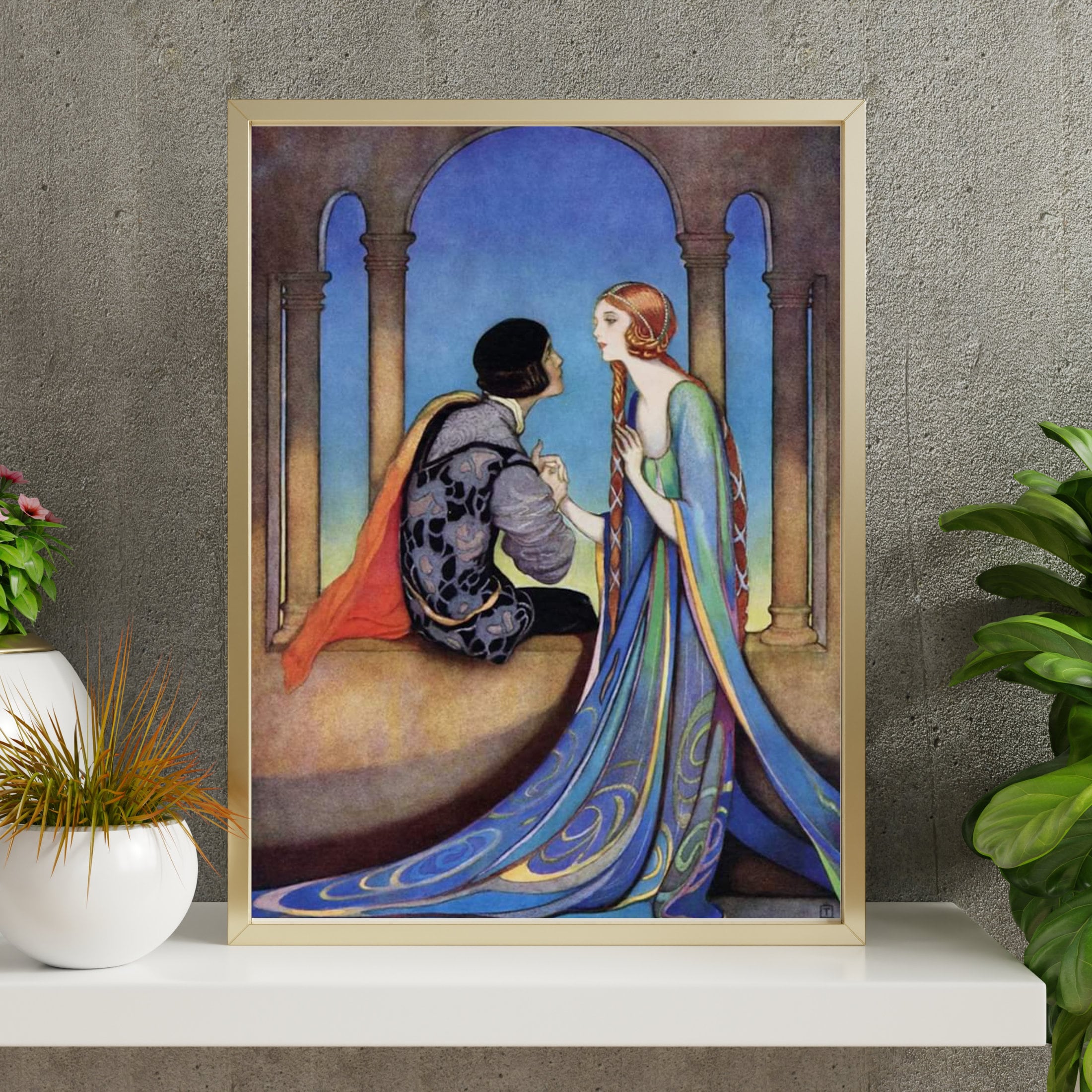 Romeo And Juliet Painting Modern