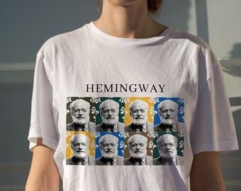 Ernest Hemingway Shirt - Etsy