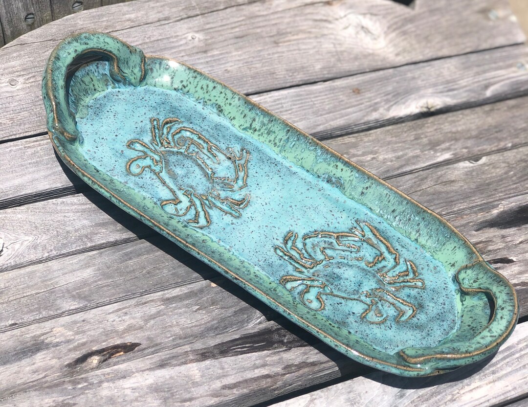 Crab Tray, Crab Serving Tray - Etsy