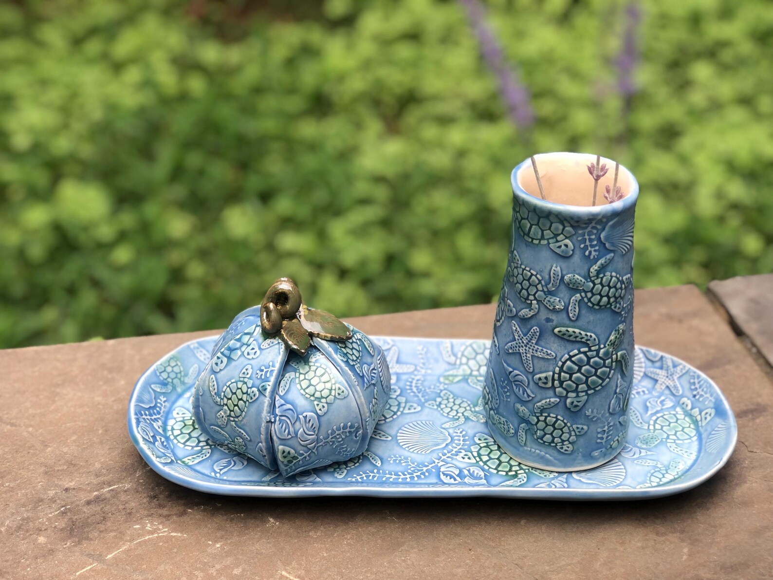 Sea Turtle Vase, Beach Pottery - Etsy