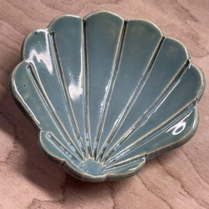 Sea Shell Ring Dish, Sea Shell Trinket Dish, Beach Pottery - Etsy