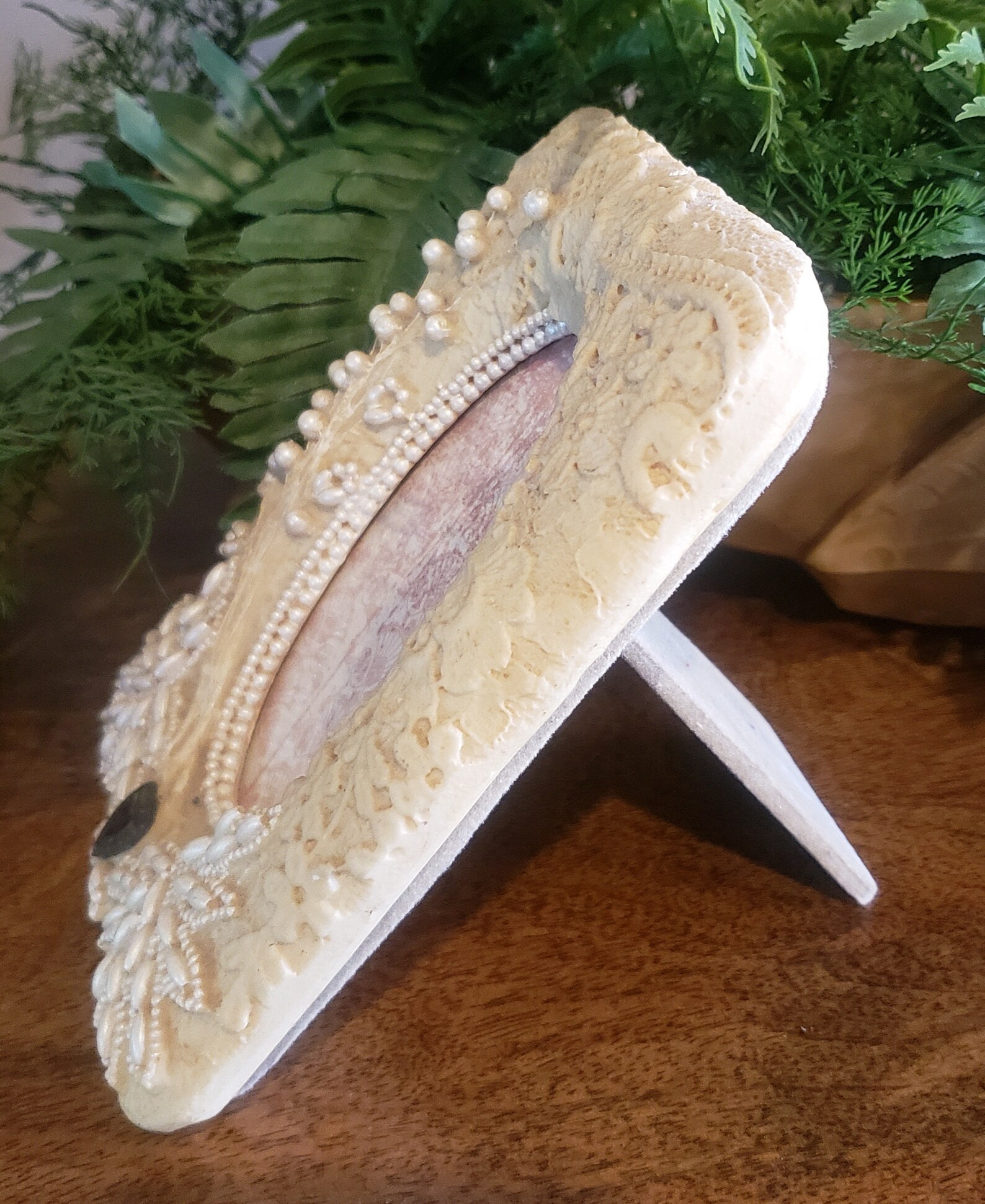 Photo Frame/vintage 1990s Polystone Resin Victorian Style Photo Frame ...