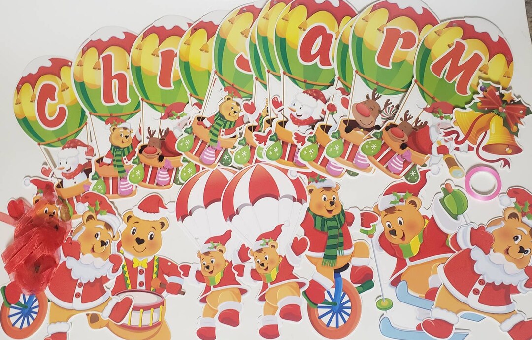 Christmas Party Banner/merry Christmas Party/bulletin Board Banner ...