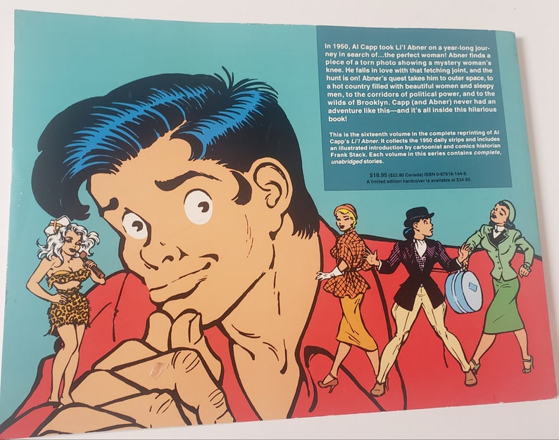 Lil Abner in Search of the Perfect Woman by Al Capp/vintage 1993 Lil ...