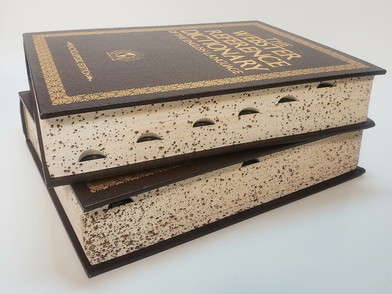 The Webster Reference Dictionary of the English Language Vol 1 & 2 ...