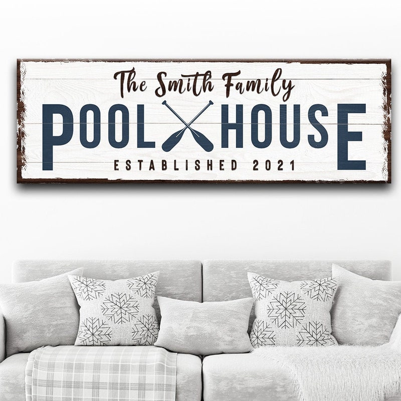 Pool House Decor - Etsy