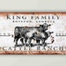 Cattle Company Sign Cattle Sign Cow Print Ranch Wall Decor Cattle Ranch ...