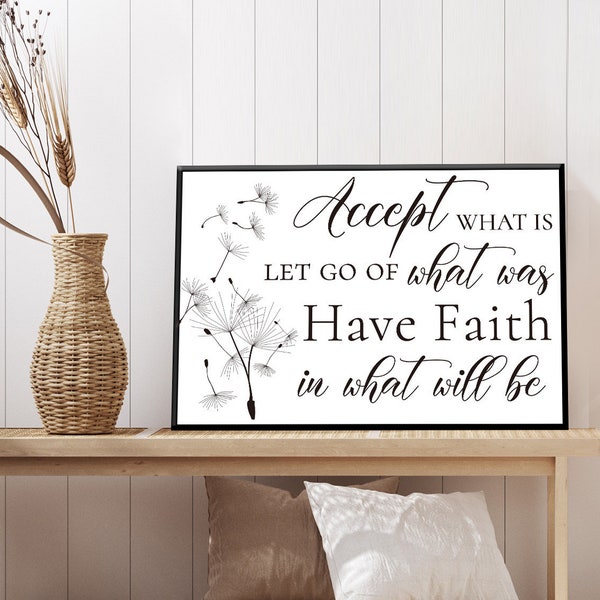 Accept What is Sign - Etsy