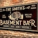 Man Cave Sign, Man Cave Personalized Canvas Decor, Man Cave Bar Sign ...