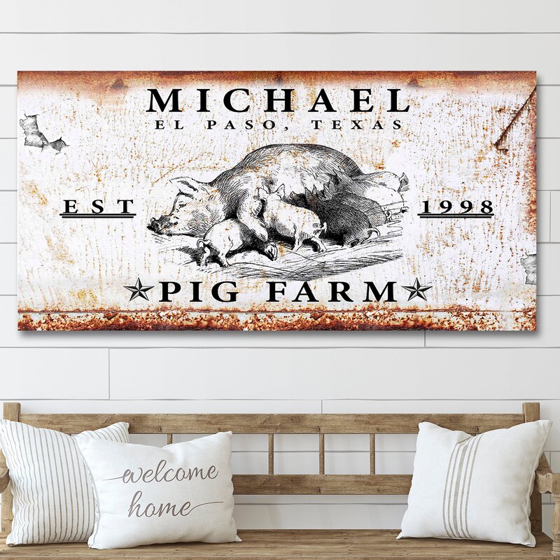 Pig Decor - Etsy