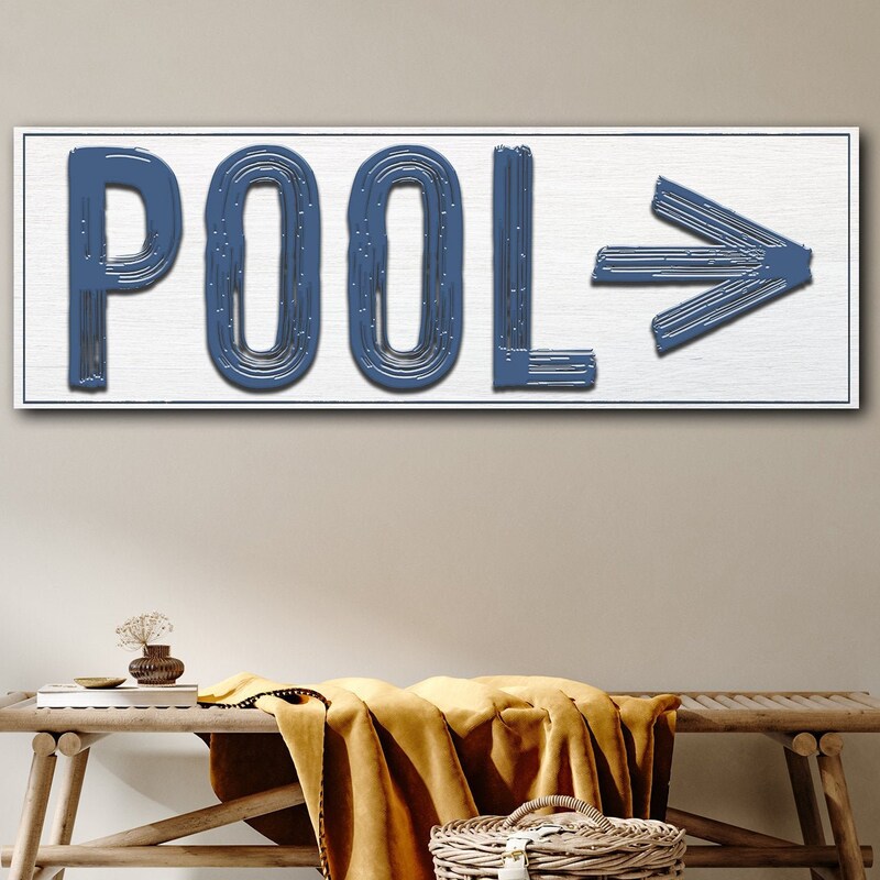 Swimming Pool Signs - Etsy