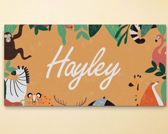 Animal Name Sign | Etsy