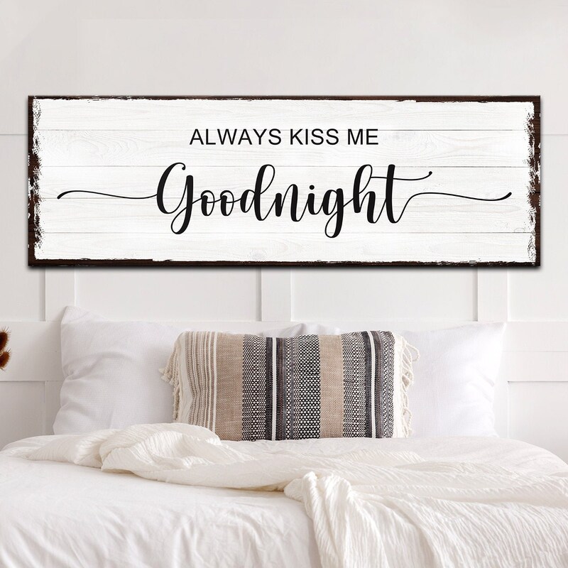 Kiss Me Goodnight - Etsy