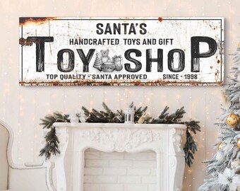 Christmas Toy Sign - Etsy