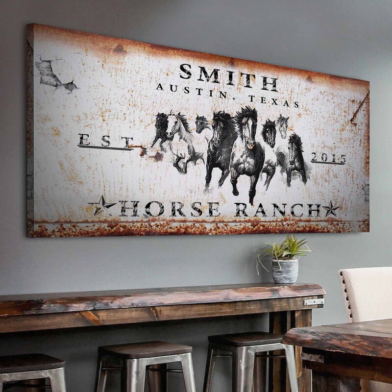 Horse Signs - Etsy