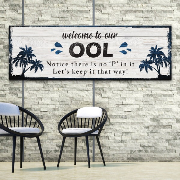 Funny Pool Signs - Etsy