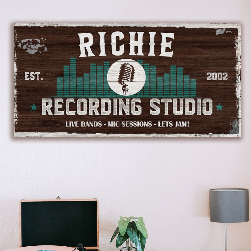 Custom Podcast Sign - Etsy