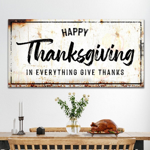 Thanksgiving Wall - Etsy