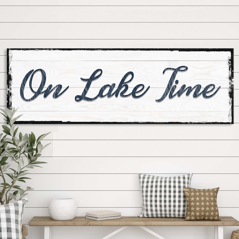 On Lake Time - Etsy