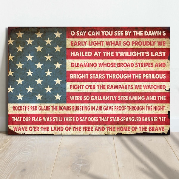 The National Anthem - Etsy