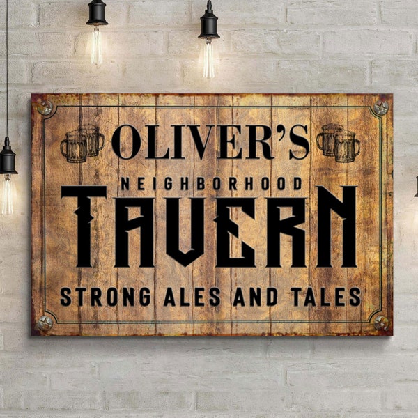 Tavern Sign - Etsy