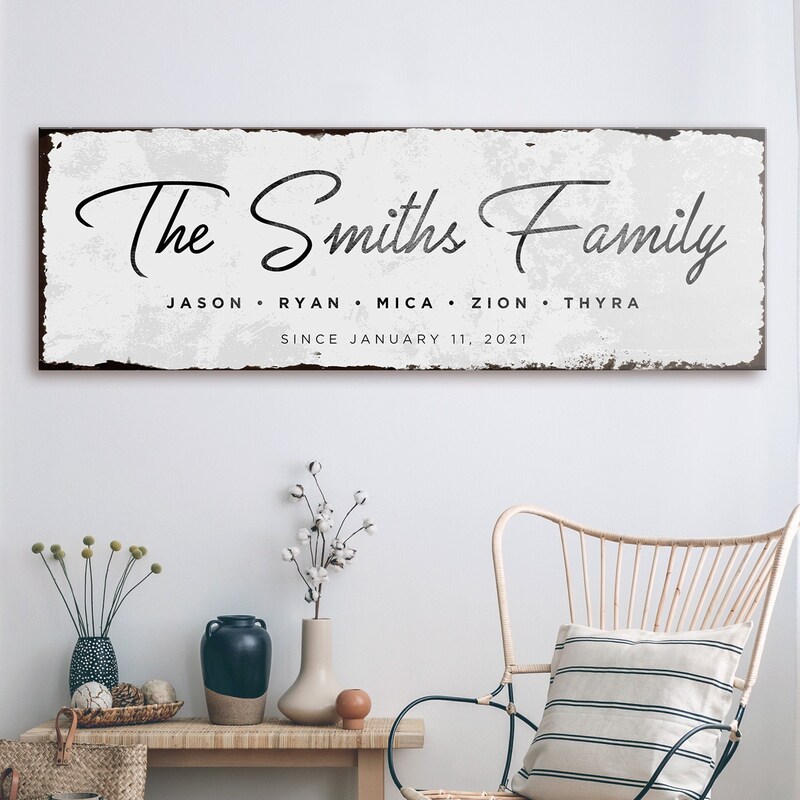 Last Name Decor - Etsy