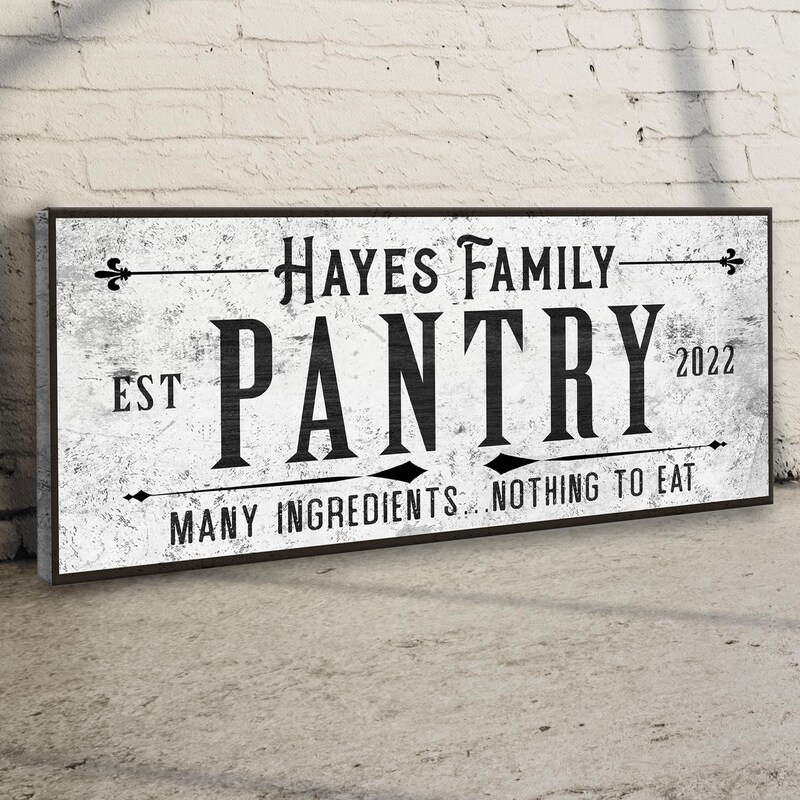 Pantry Sign - Etsy