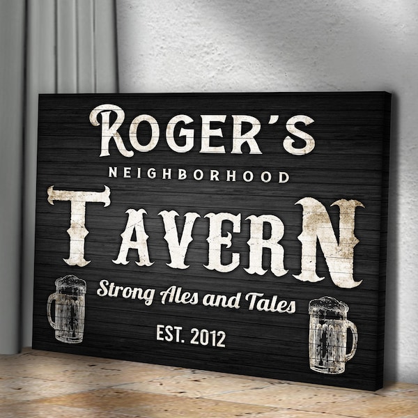 Tavern Sign - Etsy
