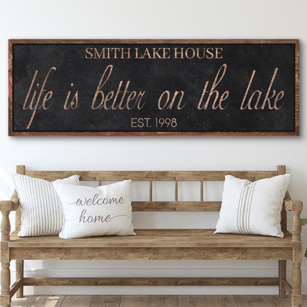 Custom Family Lake Painting - Etsy