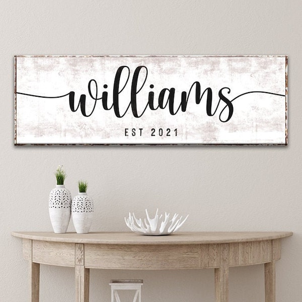 Last Name Decor - Etsy