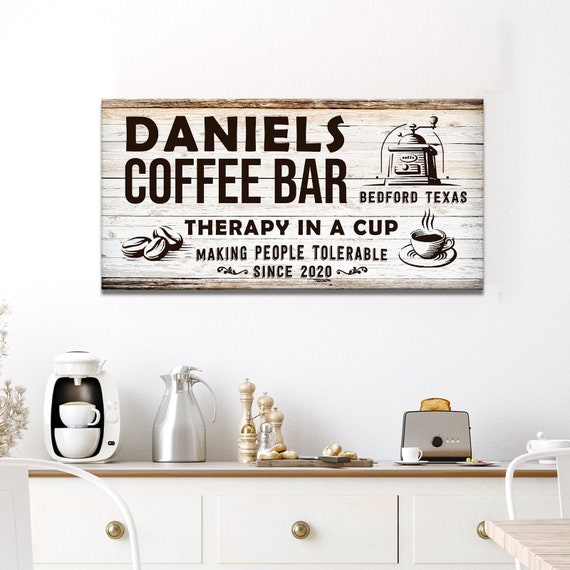 Coffee Signs Kitchen Decor