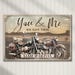 You and Me We Got This Canvas Sign | Couple Name Sign Wall Art ...