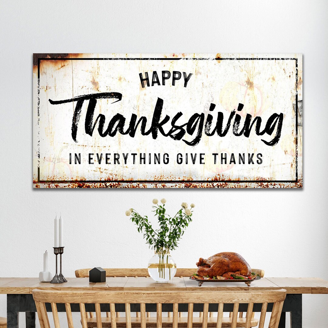 Thanksgiving Fall Rustic Décor, in Everything Give Thanks Farmhouse ...