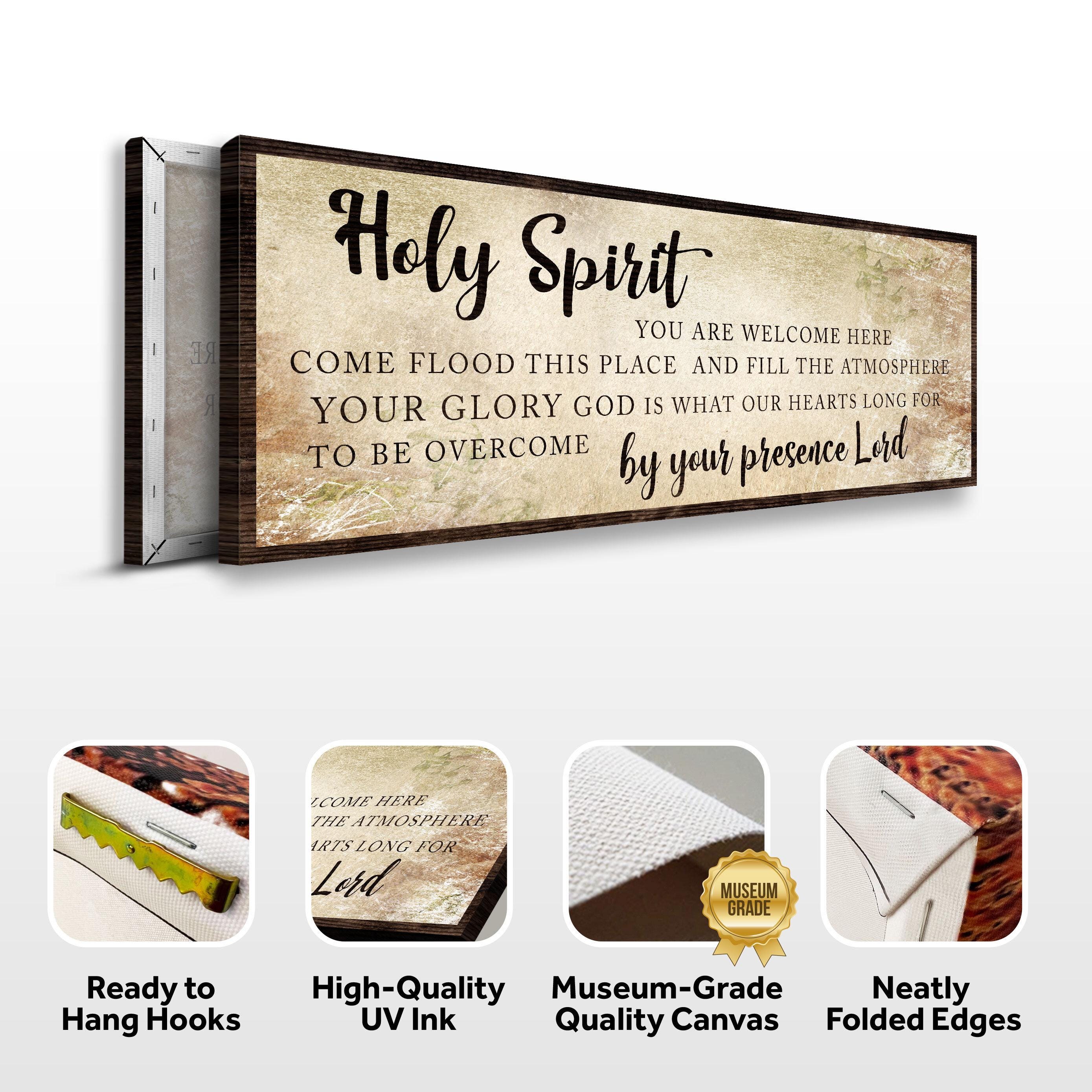 Holy Spirit Wall Art | Holy Spirit Decor | Scripture Wall Art ...