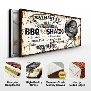 Family Name Bbq Sign | Rustic Bbq Wall Art | Personalized Bbq Wall ...